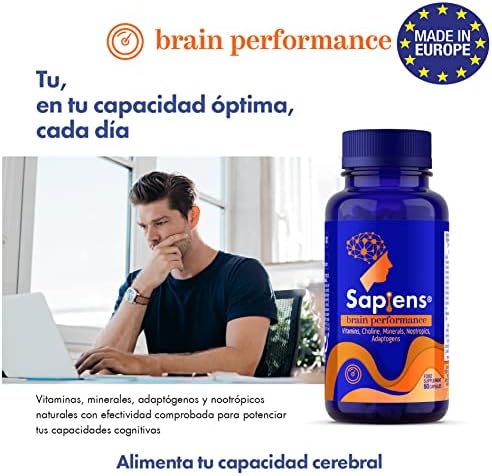 Multivitaminico Rendimiento Mental - Energía, Concentración, Memoria, Rendimiento intelectual ...