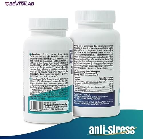 Anti-Stress Suplemento Natural | Reduce Ansiedad y Estrés | Aporta ...