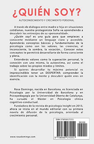 ¿Quién soy?: Autoconocimiento y crecimiento personal: 1 (PSICOLOGÍA ...